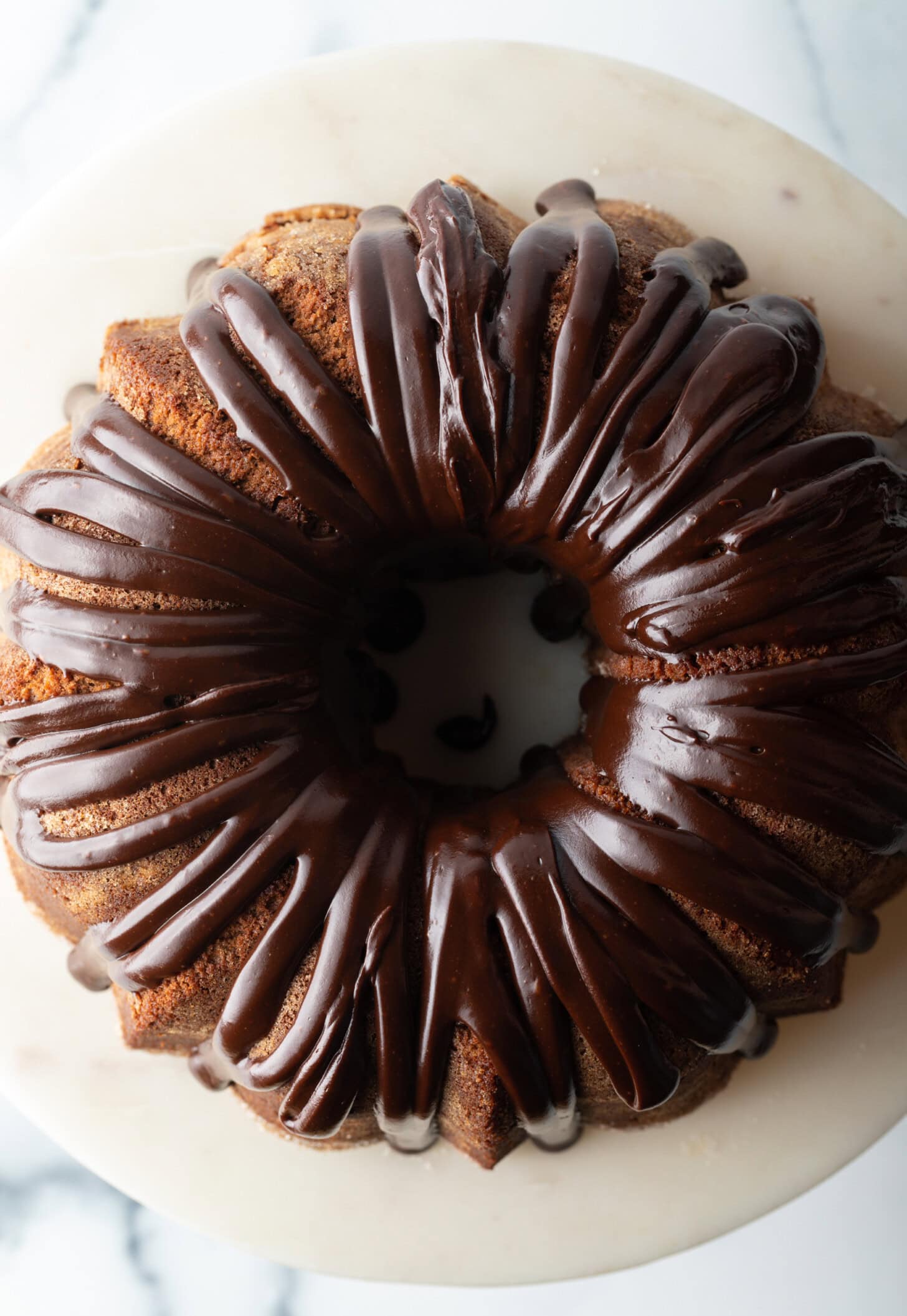 Chocolate Glaze for Pound Cake - A Spicy Perspective