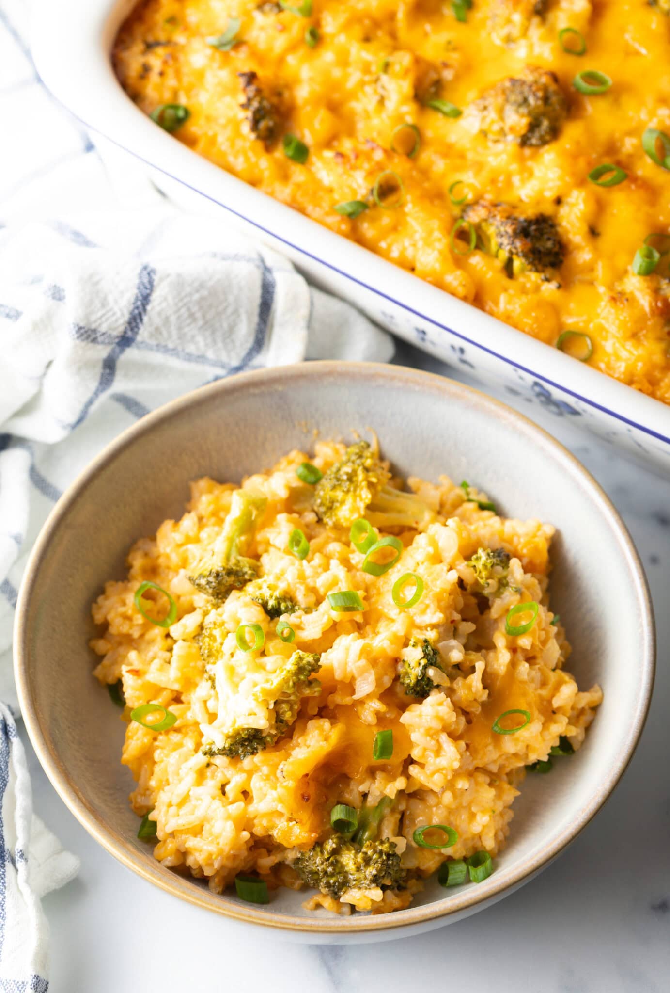 Easy Broccoli Rice Casserole Recipe - A Spicy Perspective
