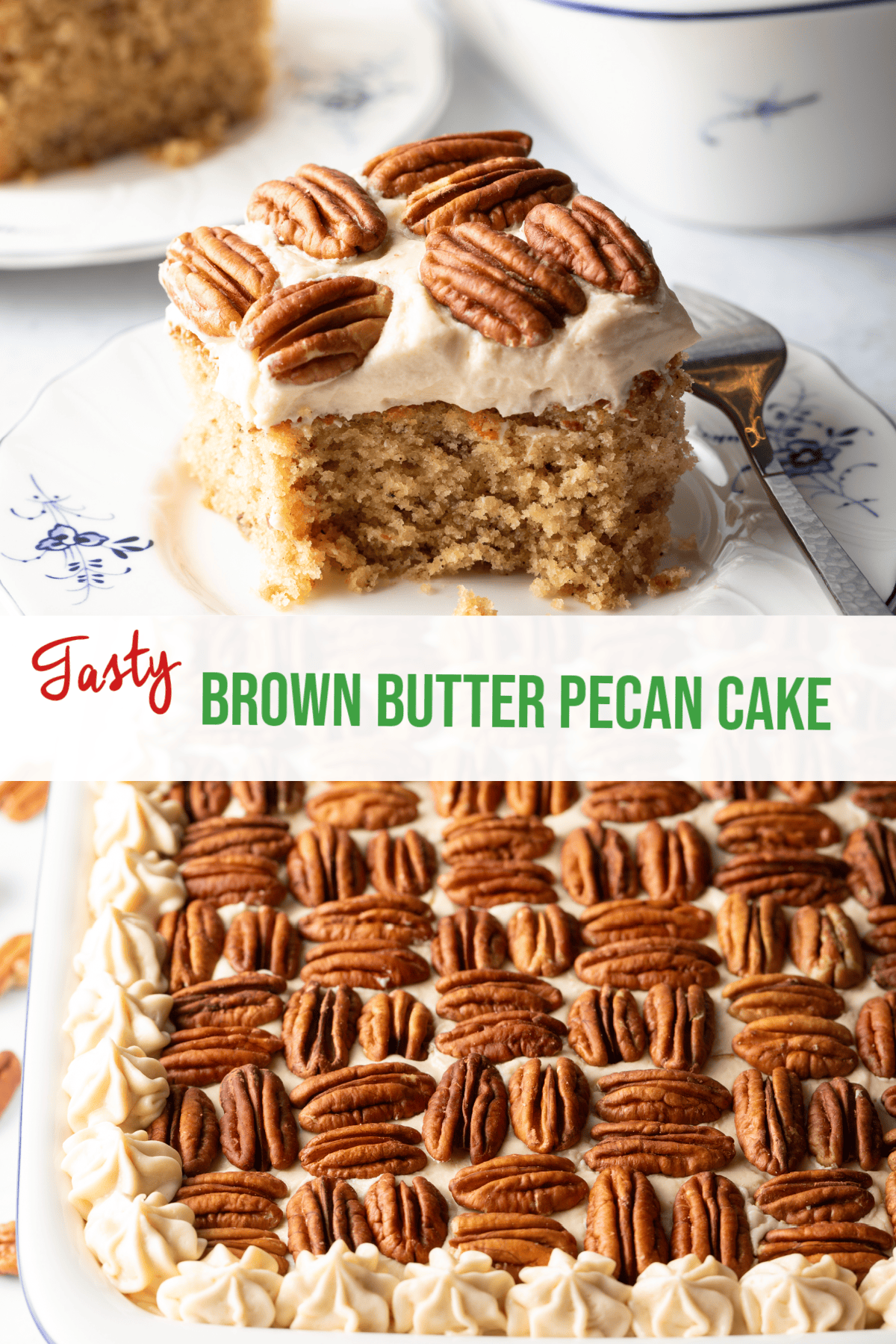 Butter Pecan Cake - A Spicy Perspective
