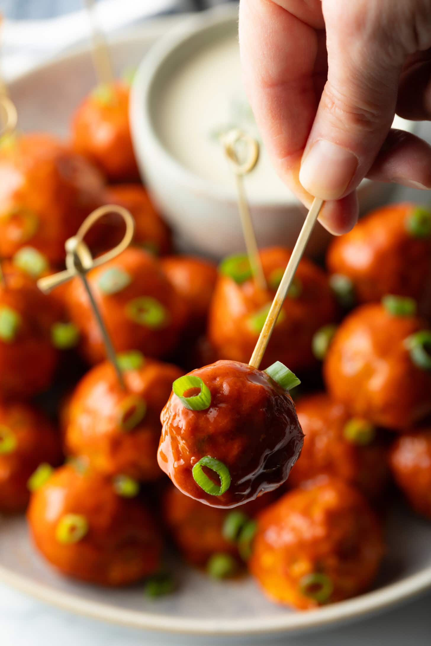 Buffalo Chicken Meatballs - A Spicy Perspective