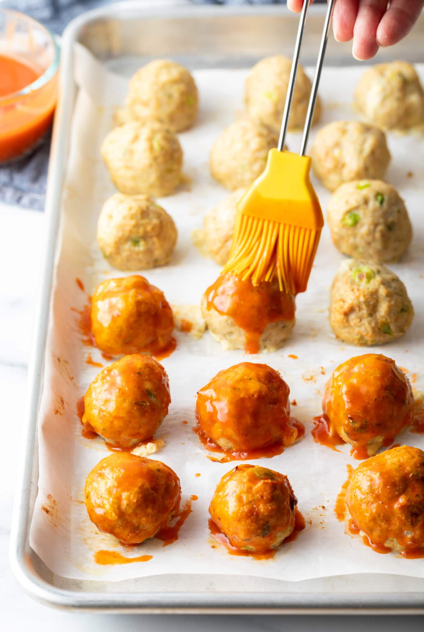 Buffalo Chicken Meatballs - A Spicy Perspective