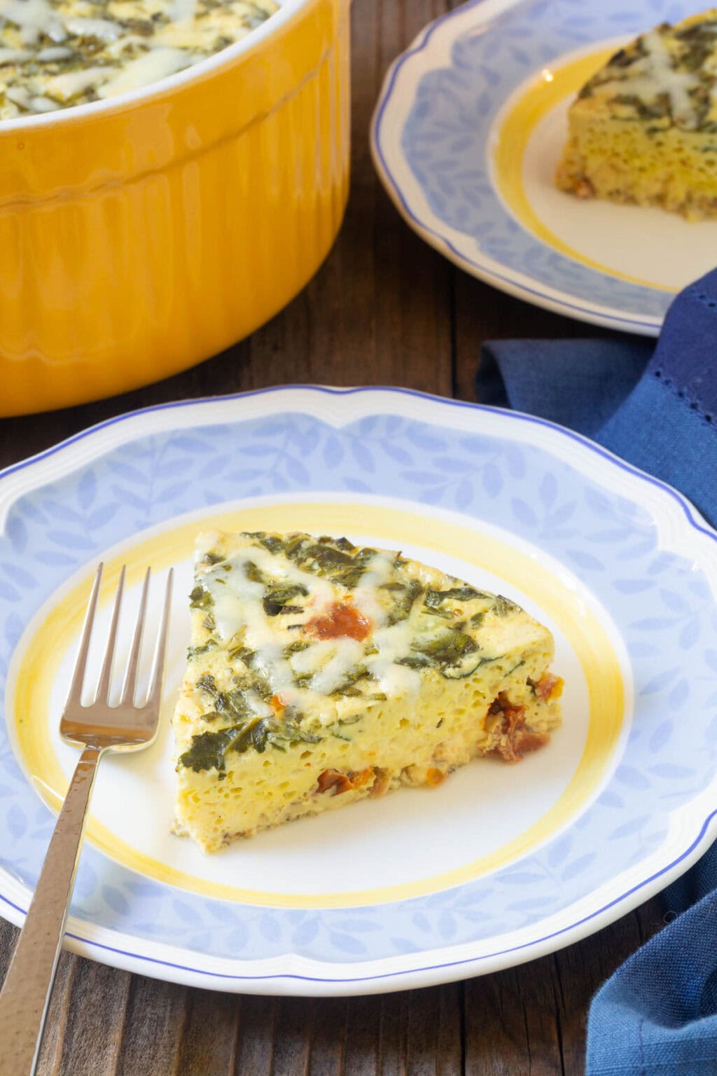Instant Pot Keto Crustless Quiche (Video) - A Spicy Perspective