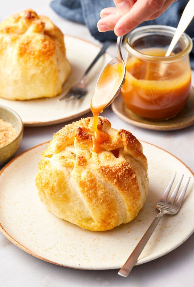 Baked Apples in Puff Pastry (VIDEO) - A Spicy Perspective