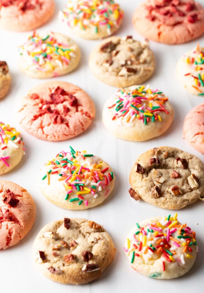 Cake Mix Cookies (4 Ingredients!) - A Spicy Perspective