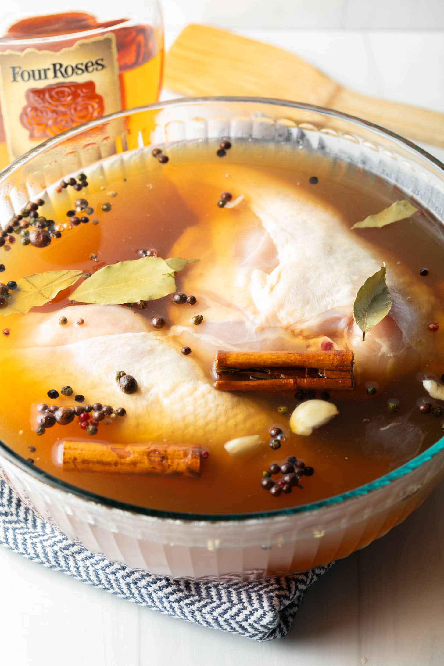 Chicken Brine Recipe (with Bourbon!) - A Spicy Perspective