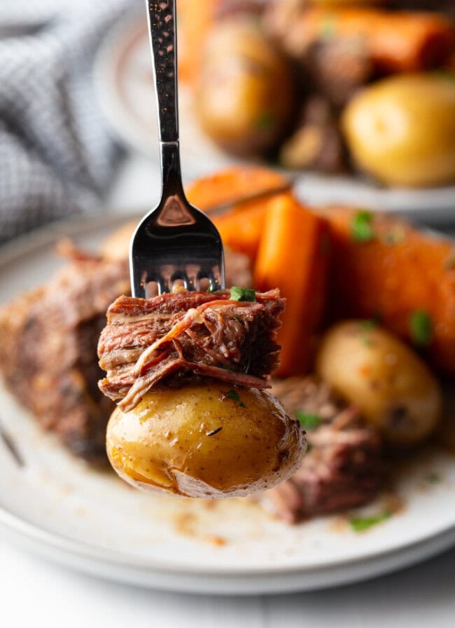 Crock Pot Chuck Roast - A Spicy Perspective