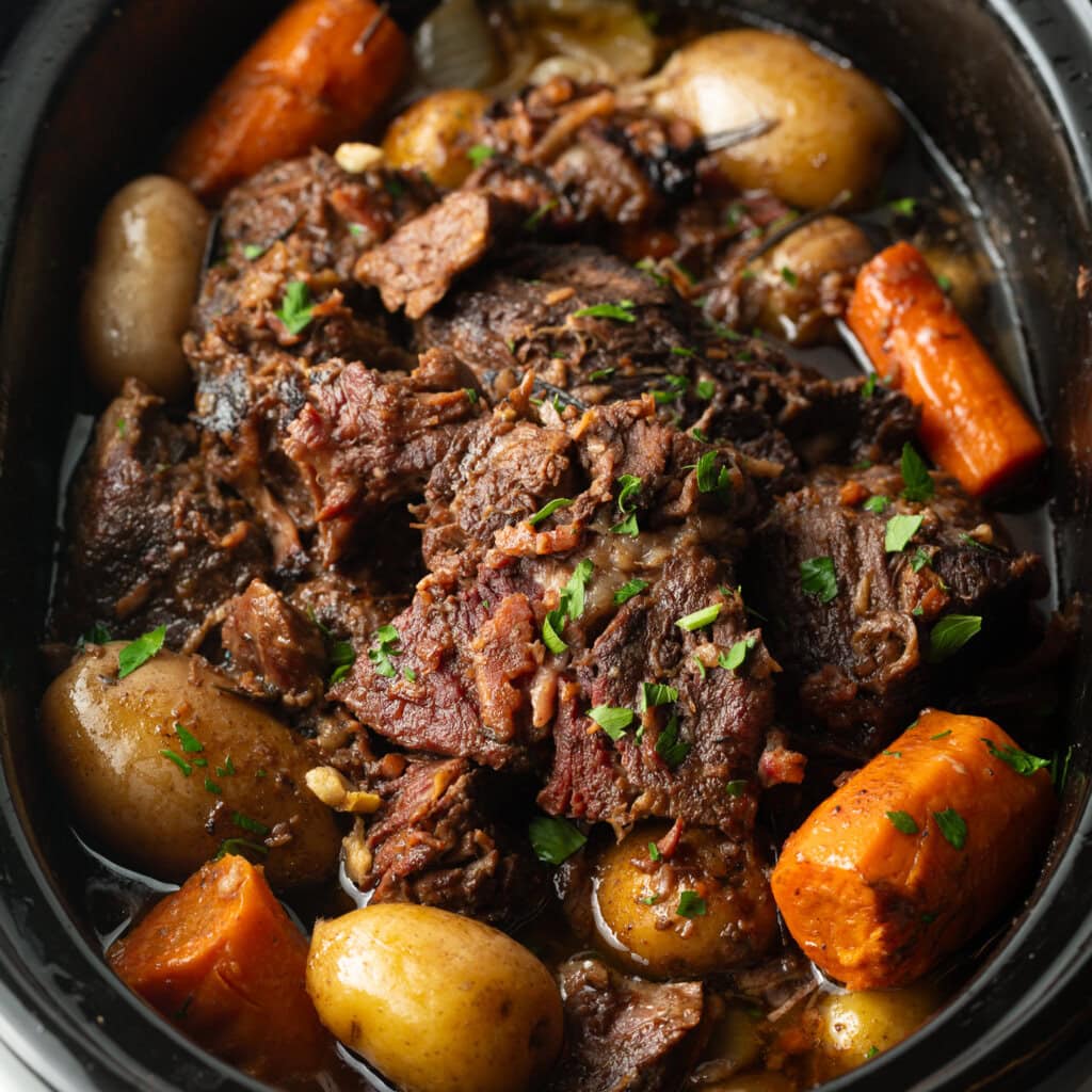 Crock Pot Chuck Roast - A Spicy Perspective