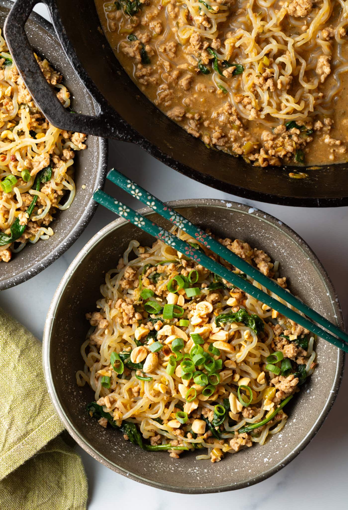 Dan Dan Noodles Recipe (Low Carb!) + VIDEO - A Spicy Perspective