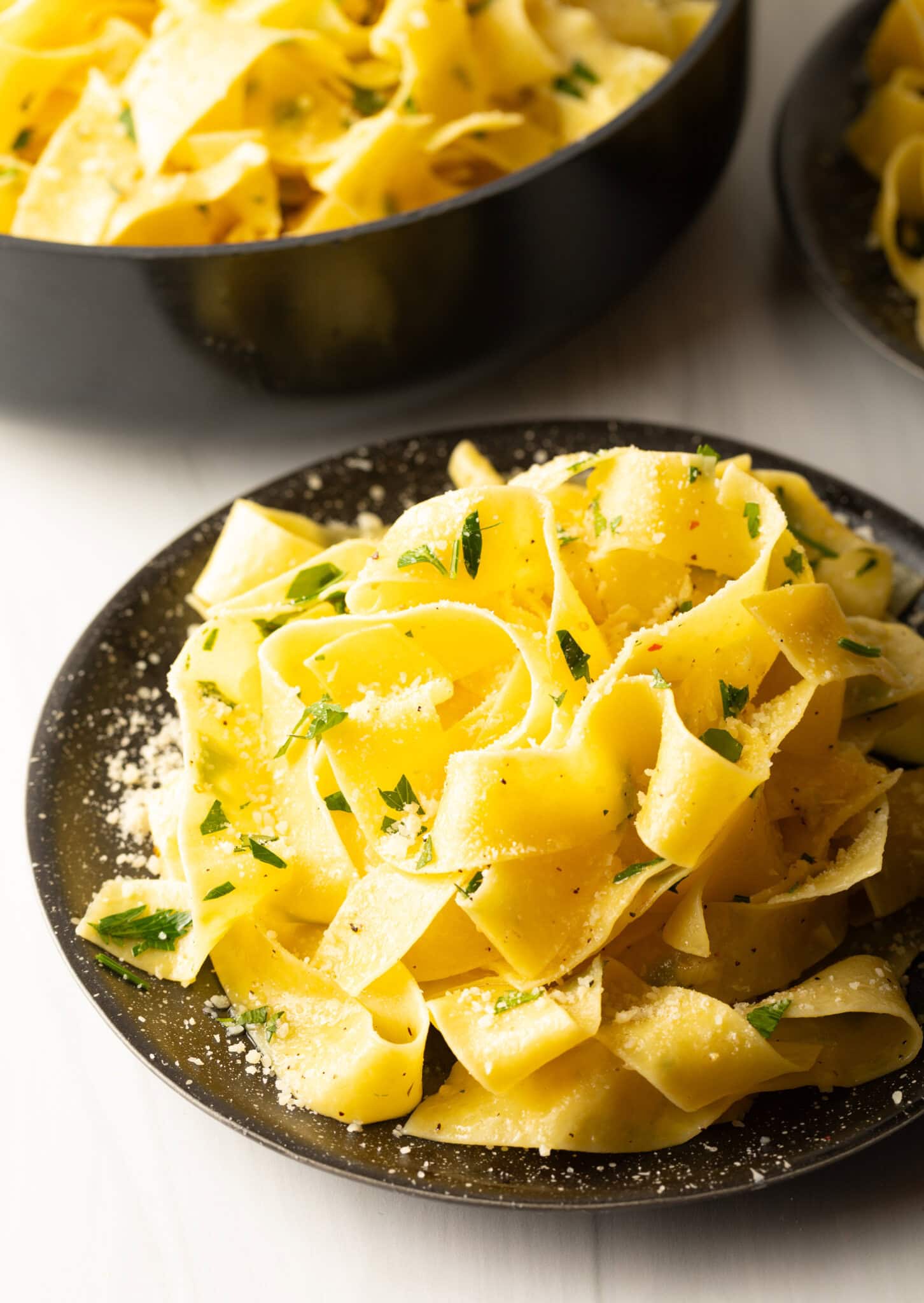 Garlic Butter Noodles Recipe + VIDEO - A Spicy Perspective