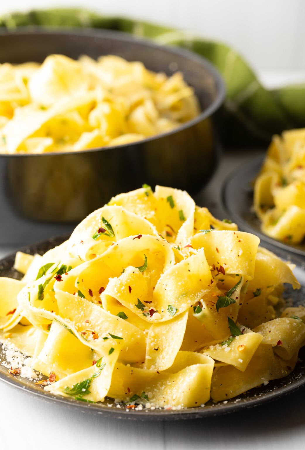 Garlic Butter Noodles Recipe + VIDEO - A Spicy Perspective