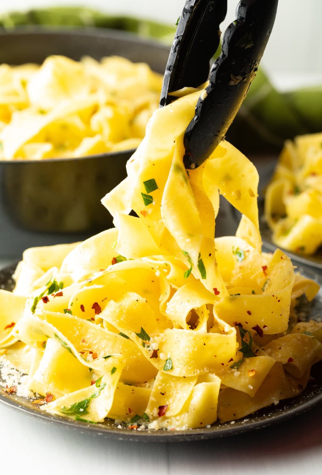 Garlic Butter Noodles Recipe + VIDEO - A Spicy Perspective