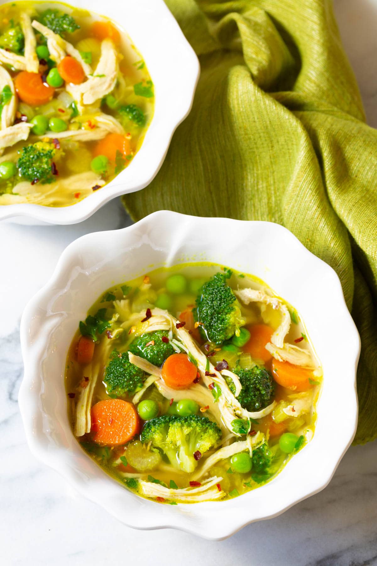 Chicken Detox Soup (Video) - A Spicy Perspective