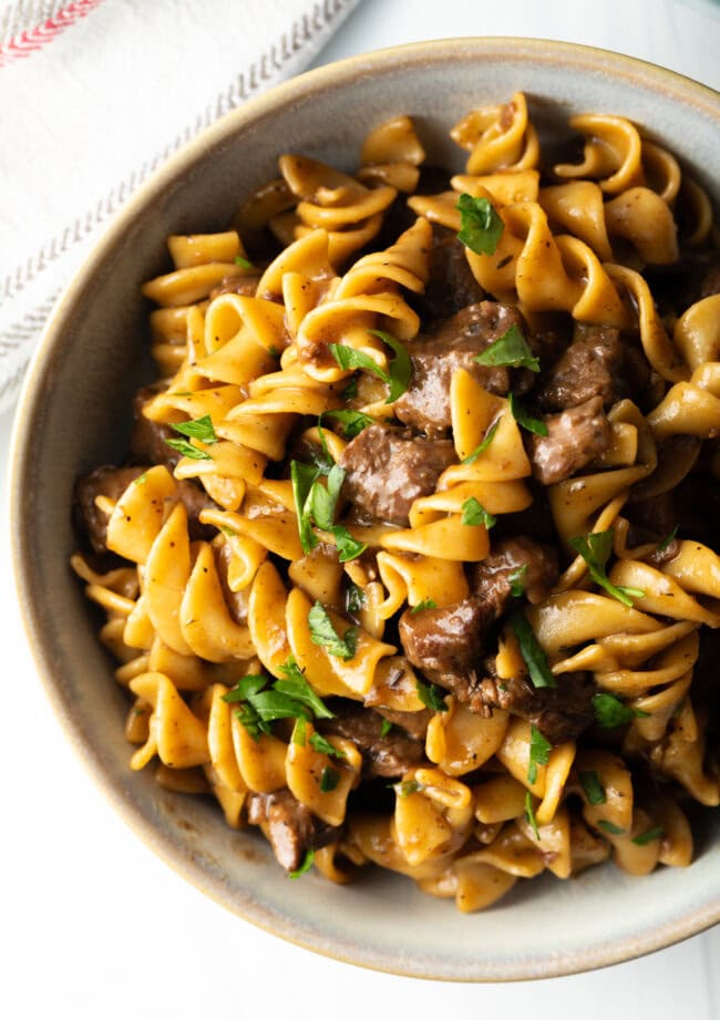 Classic Beef and Noodles Recipe + VIDEO - A Spicy Perspective