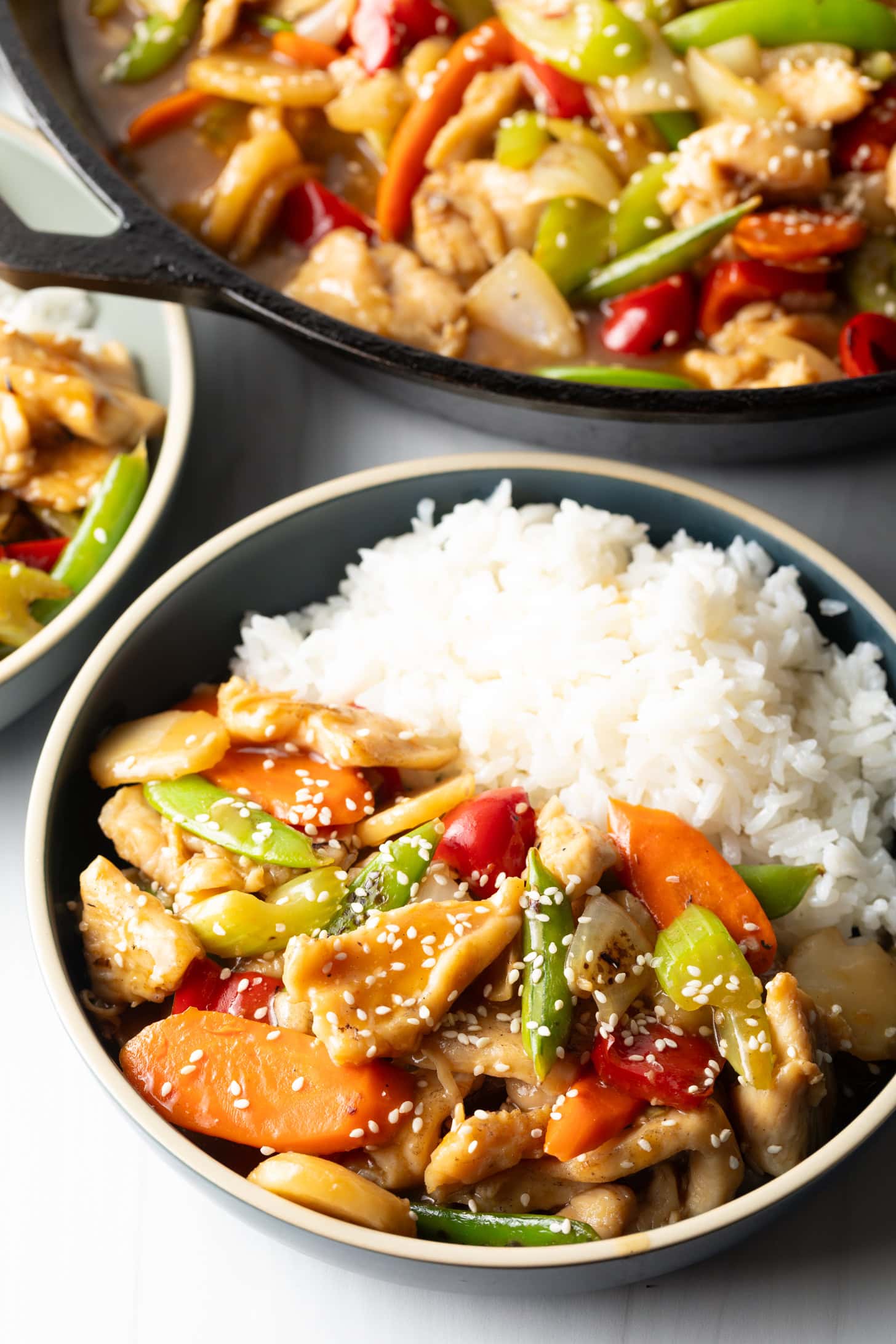 Chicken Chop Suey Rice