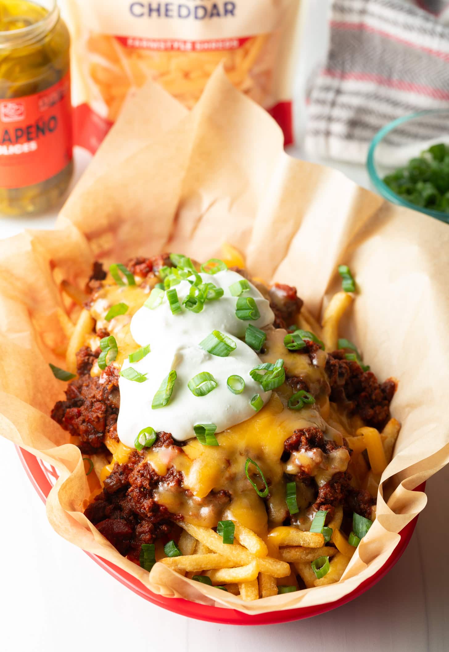 Chili Cheese Fries Recipe + VIDEO - A Spicy Perspective