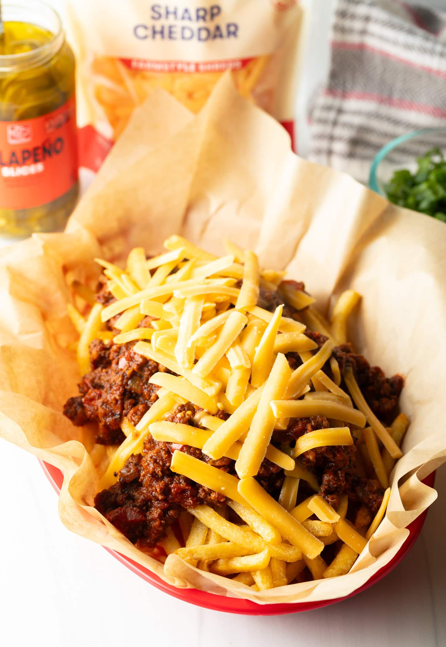 Chili Cheese Fries Recipe + VIDEO - A Spicy Perspective