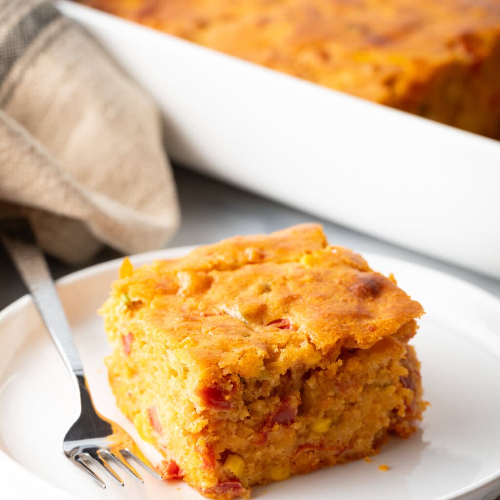Cowboy Cornbread Casserole Recipe (Video) - A Spicy Perspective
