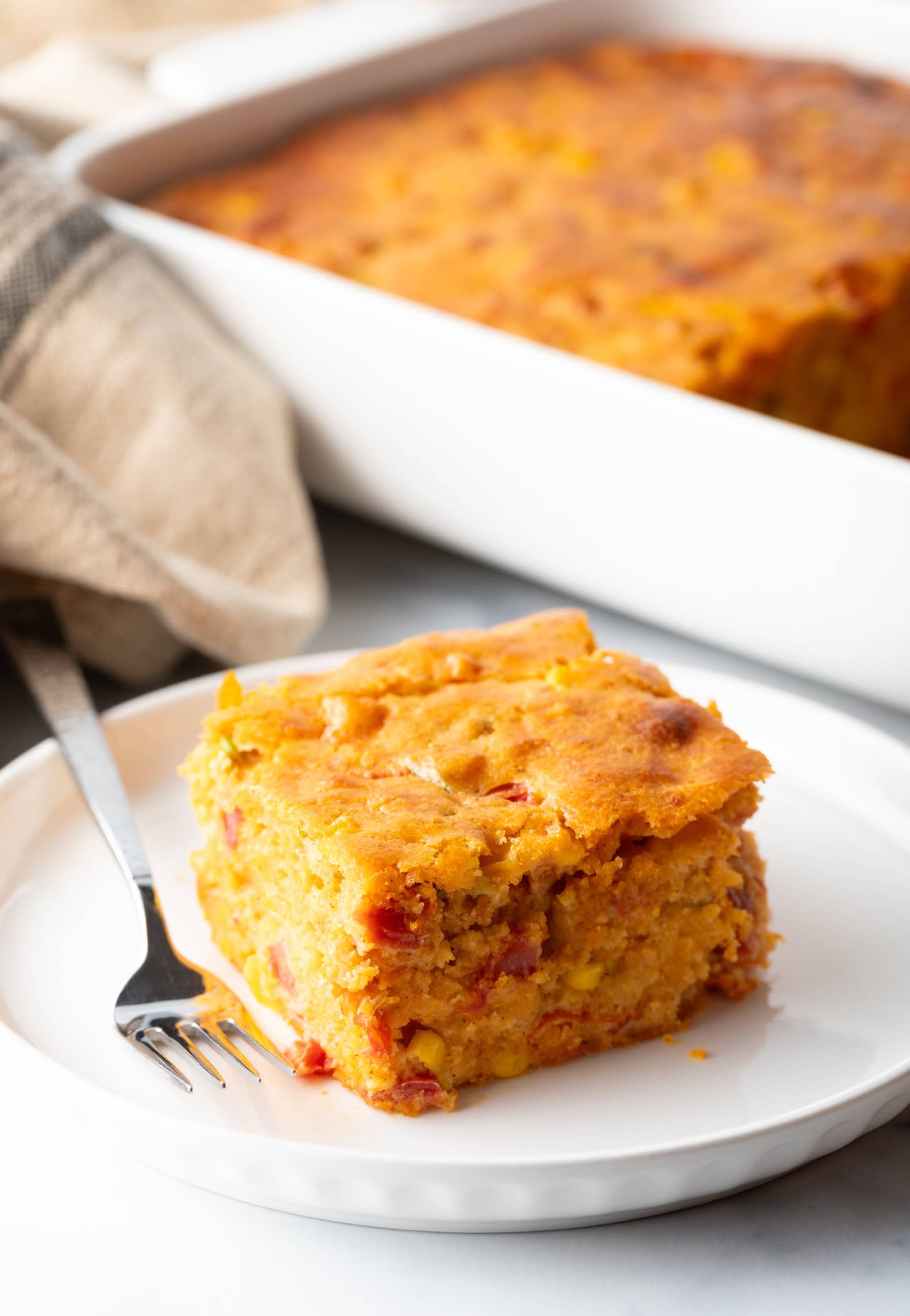 Cowboy Cornbread Casserole Recipe (Video) - A Spicy Perspective