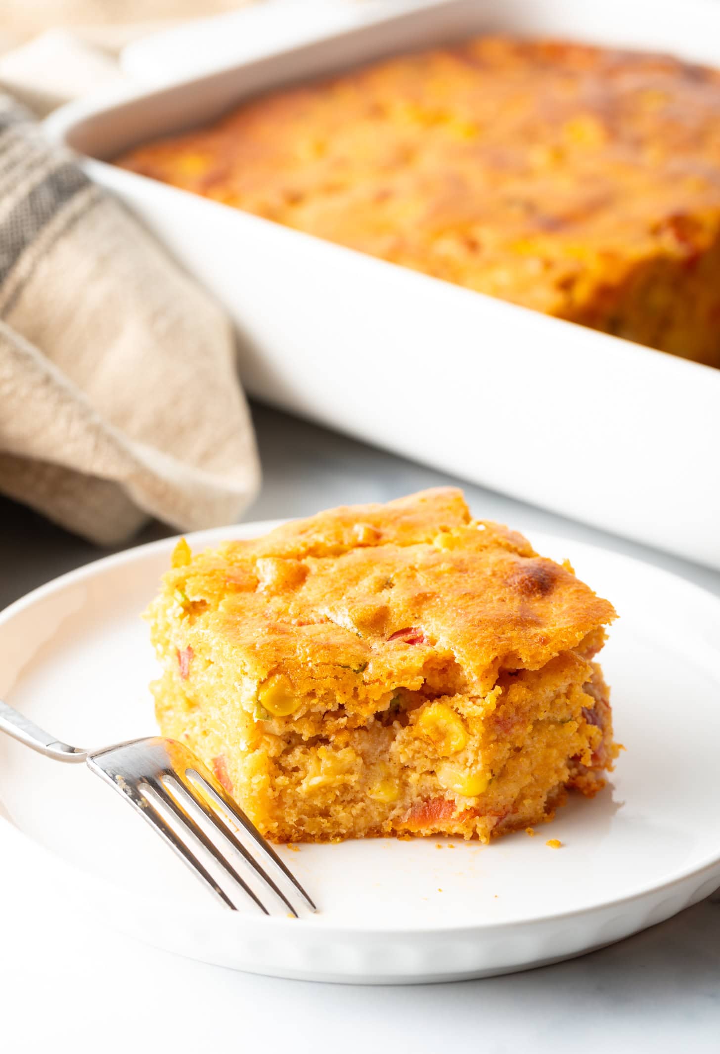 Cowboy Cornbread Casserole Recipe (Video) - A Spicy Perspective