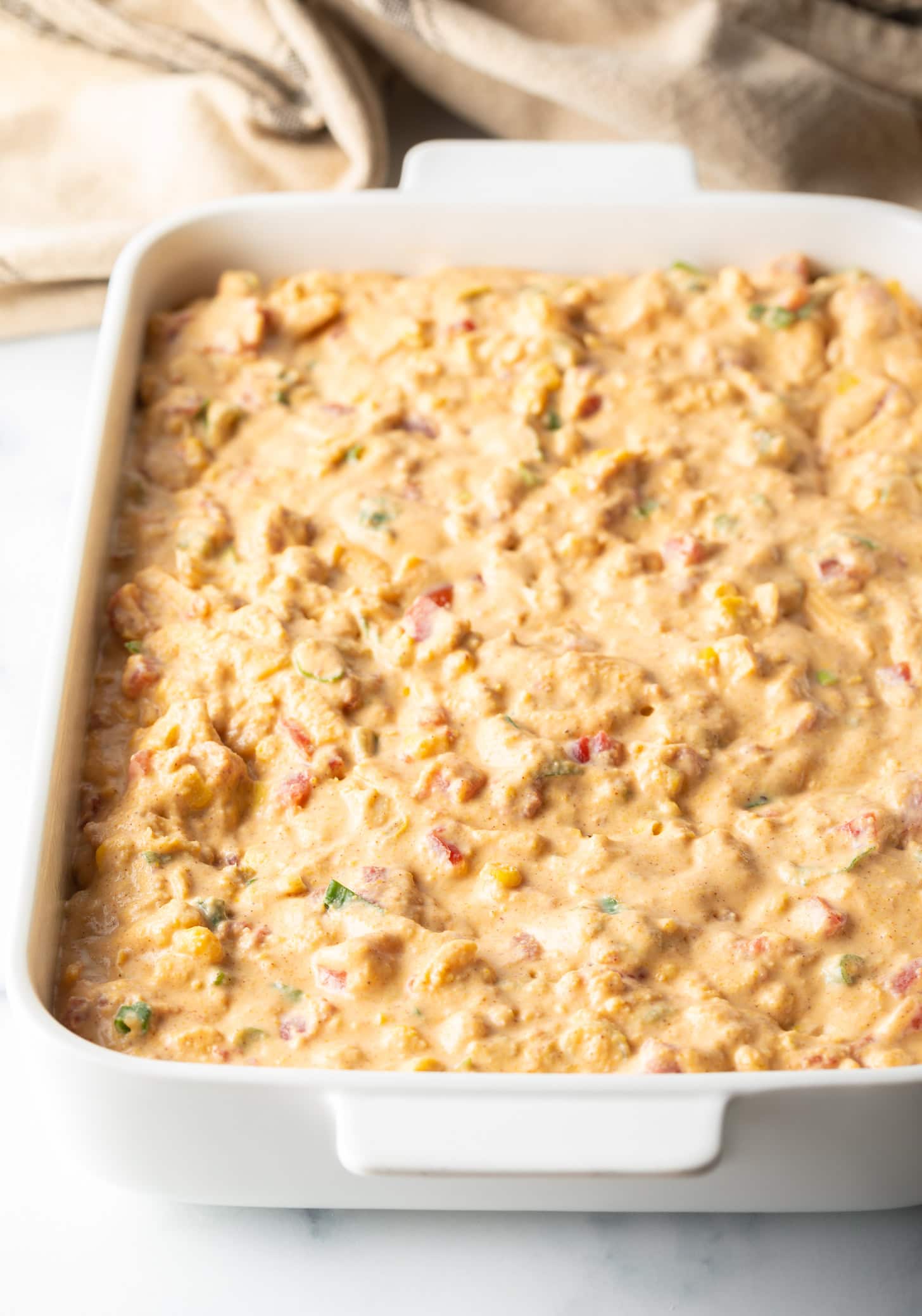 Cowboy Cornbread Casserole Recipe (Video) - A Spicy Perspective