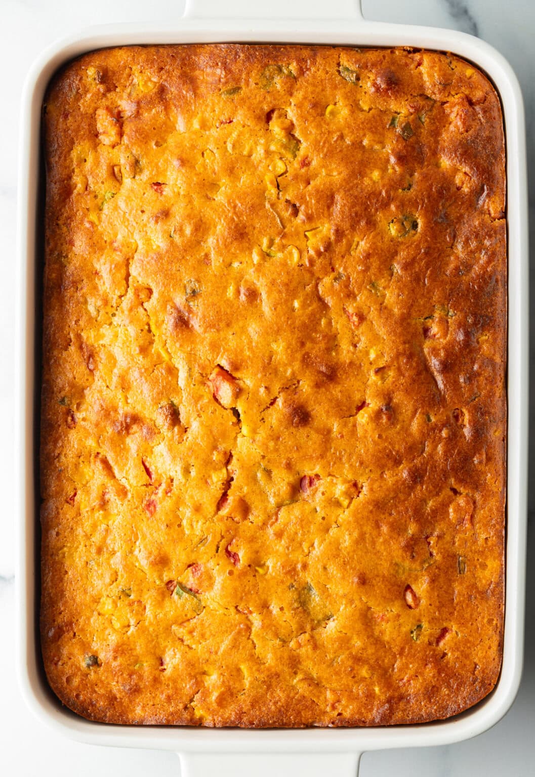 Cowboy Cornbread Casserole Recipe (Video) - A Spicy Perspective