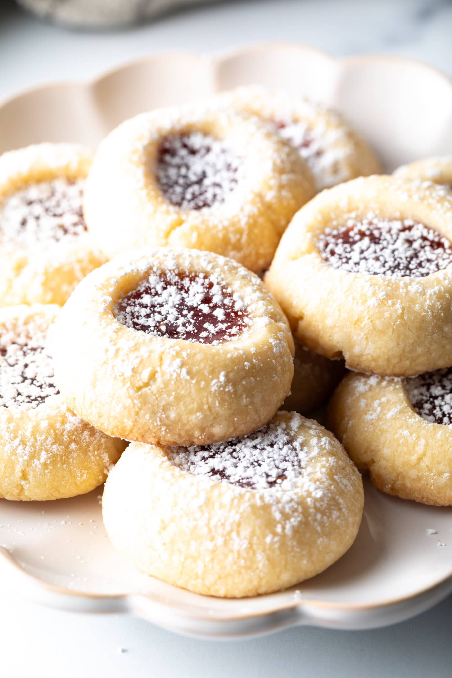 Easy Raspberry Thumbprint Cookies Recipe - A Spicy Perspective