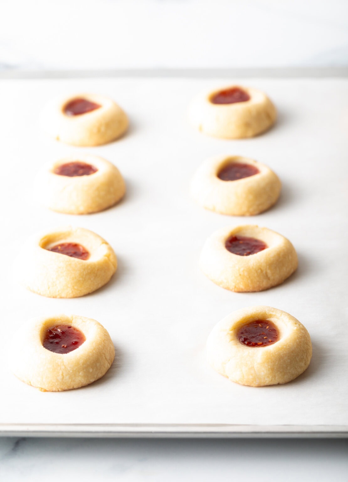 Raspberry Thumbprint Cookies Recipe - A Spicy Perspective