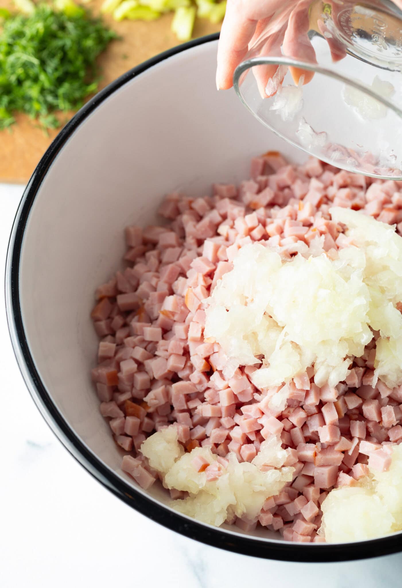 Best Ham Salad (Recipe + VIDEO) - A Spicy Perspective