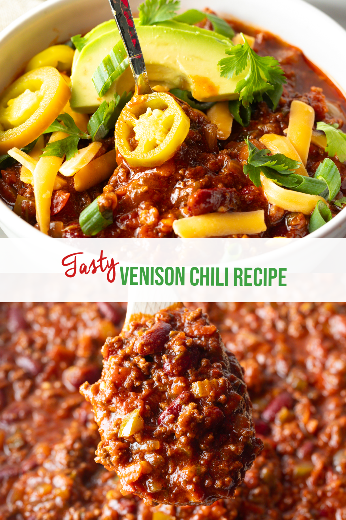 Easy Venison Chili Recipe (Deer Meat) - A Spicy Perspective