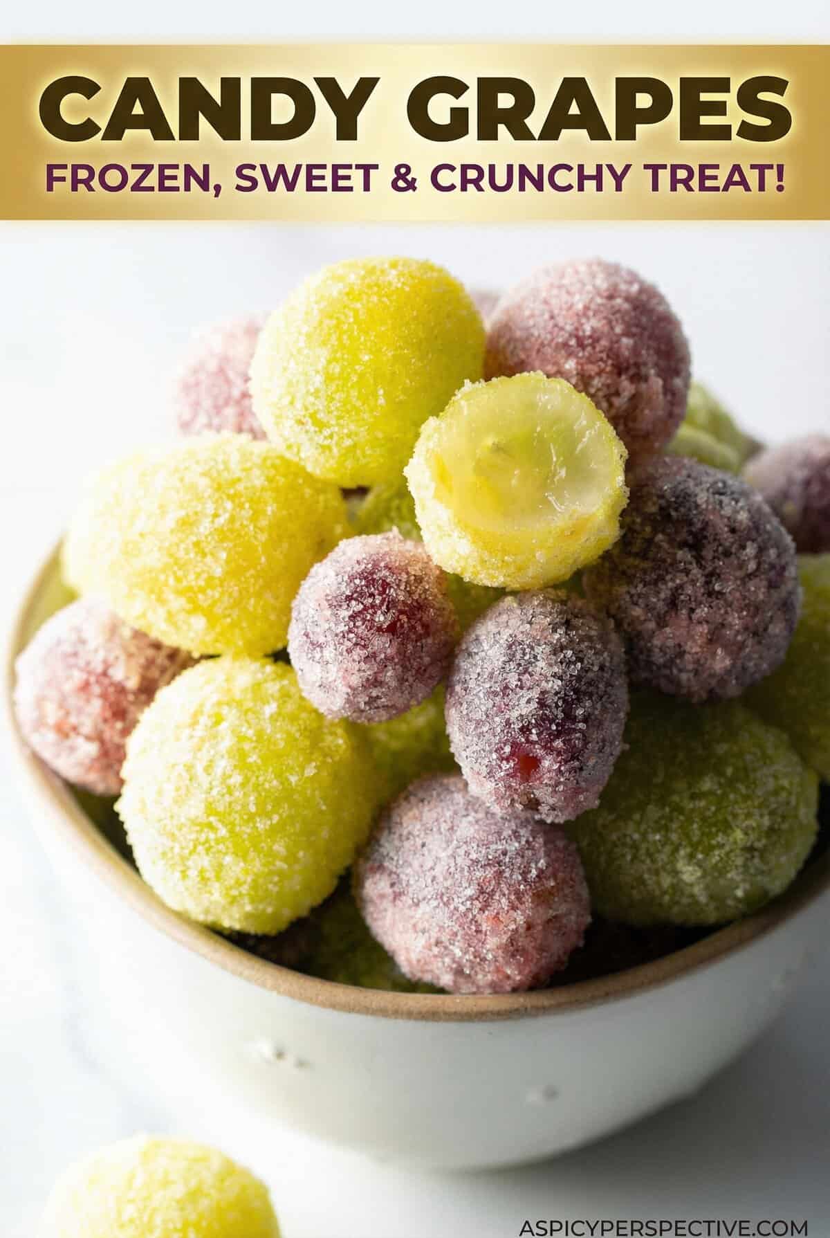 Candy Grapes Recipe (How to Make Candied Grapes) - A Spicy Perspective
