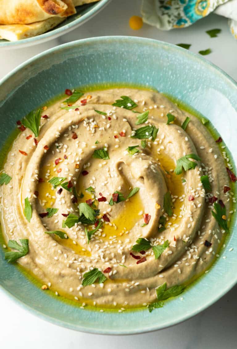 Creamy Eggplant Dip (Baba Ganoush) - A Spicy Perspective