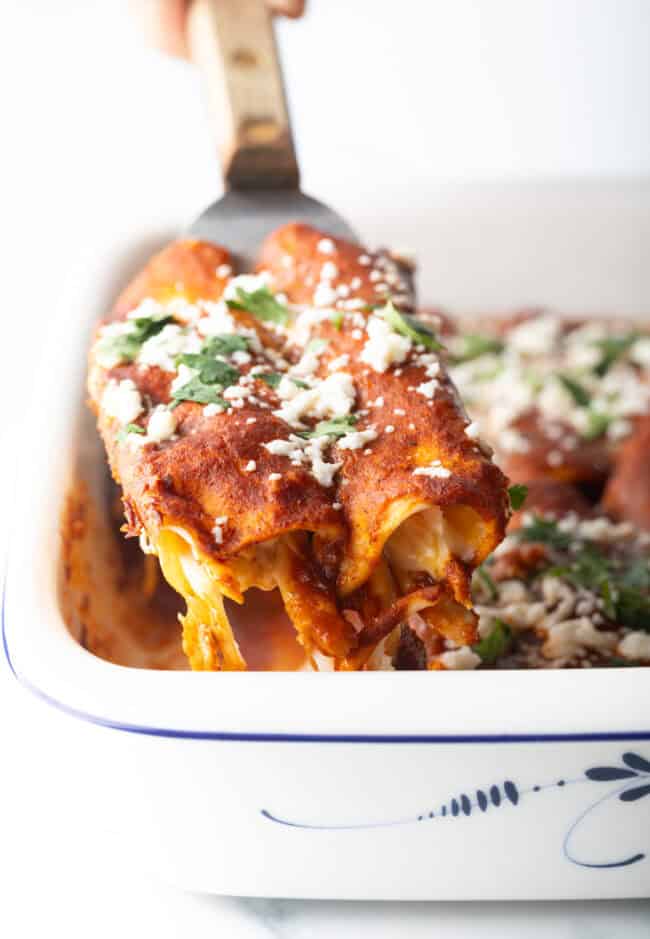 Authentic Enchilada Recipe (VIDEO) - A Spicy Perspective