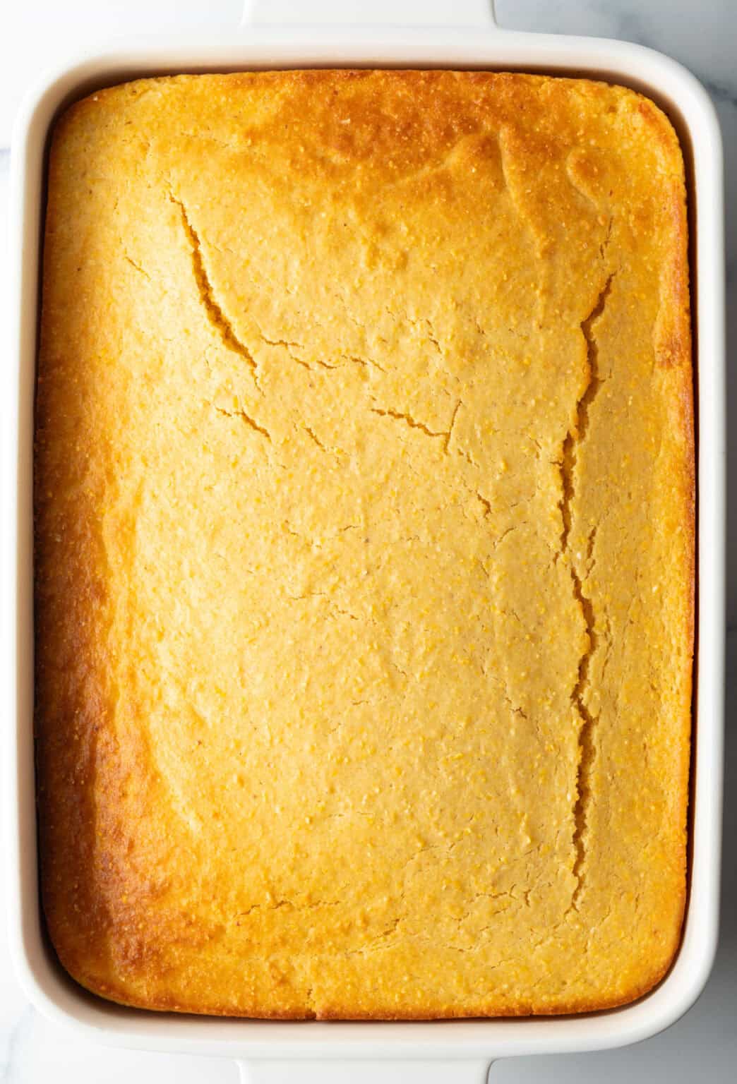 Homemade Sweet Cornbread Recipe (VIDEO) - A Spicy Perspective