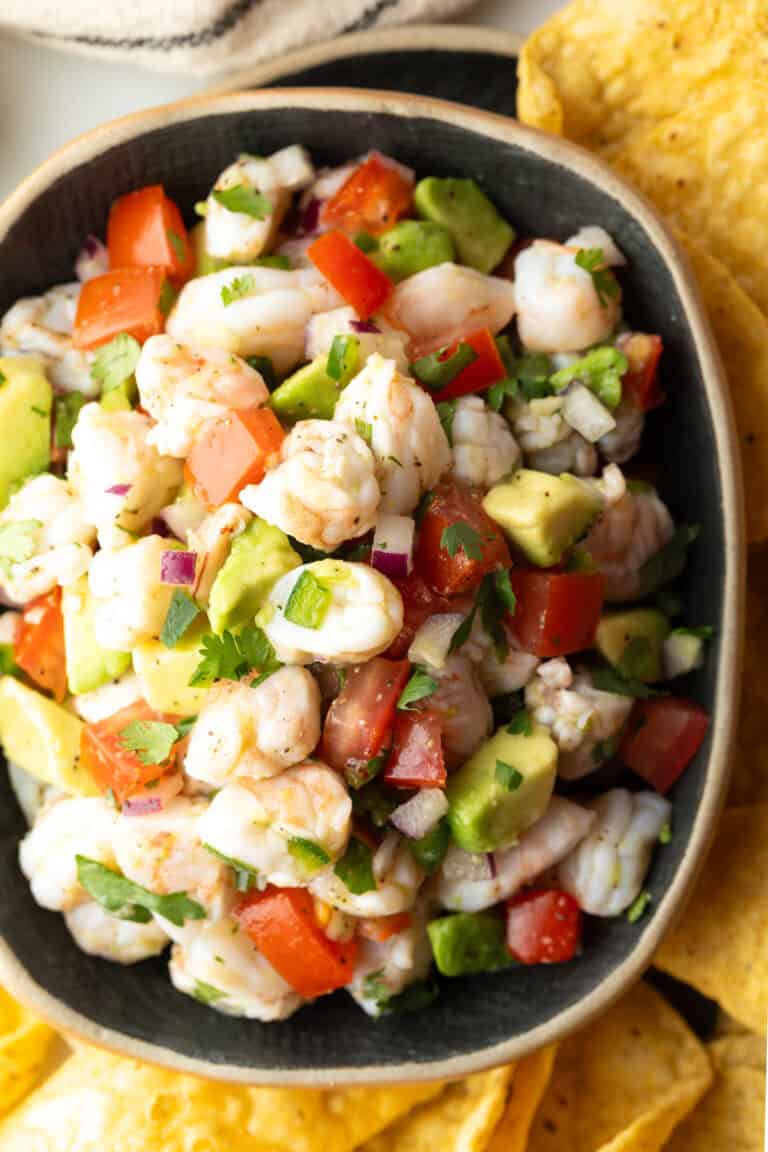 How to Make Shrimp Ceviche (Recipe + VIDEO) - A Spicy Perspective