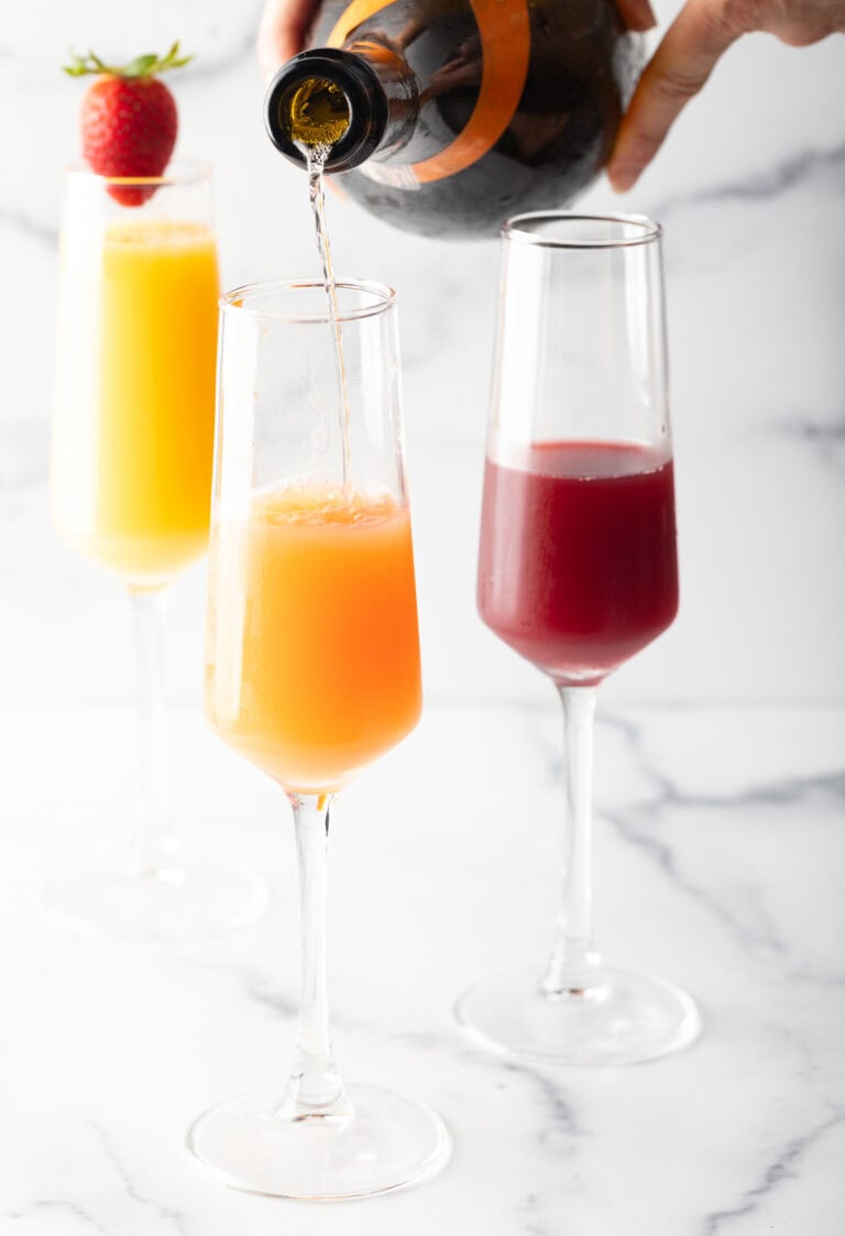 How to Make the Perfect Mimosa (Recipe + VIDEO) - A Spicy Perspective