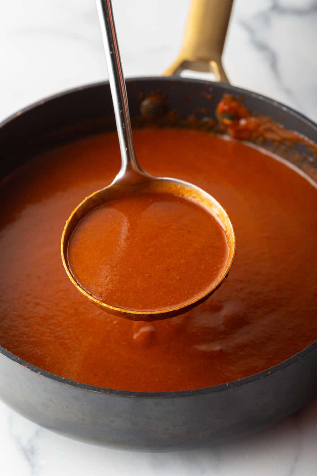 Homemade Red Enchilada Sauce Recipe + VIDEO - A Spicy Perspective