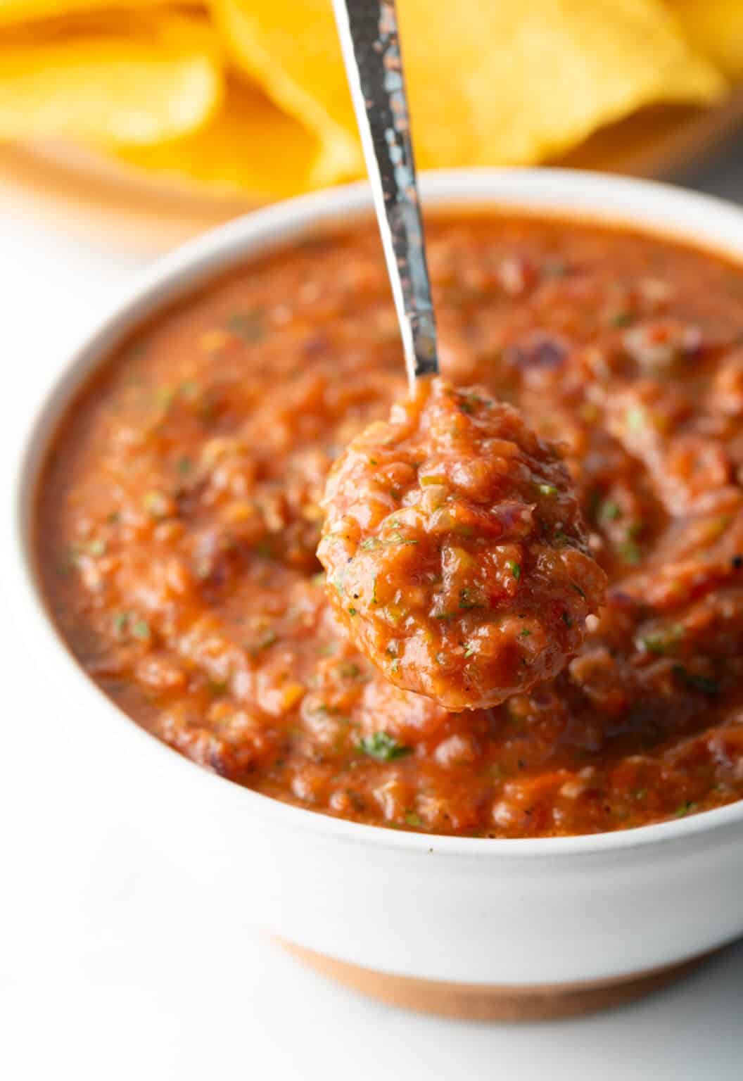 Roasted Tomato Salsa - A Spicy Perspective