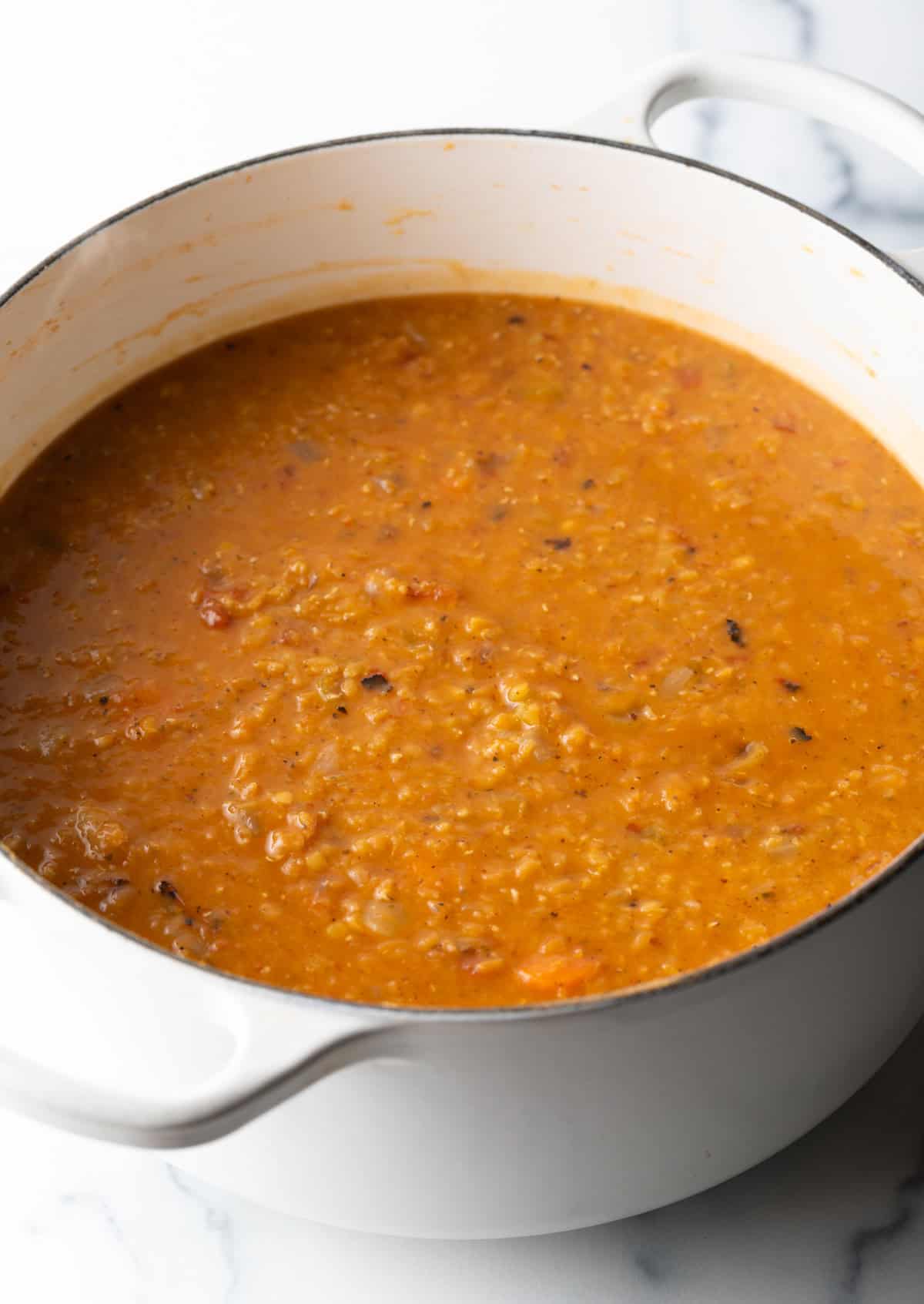 Carrot and Red Lentil Soup Recipe (VIDEO) - A Spicy Perspective