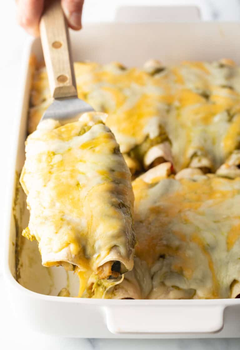 Veggie Enchiladas Recipe (Vegetarian) - A Spicy Perspective