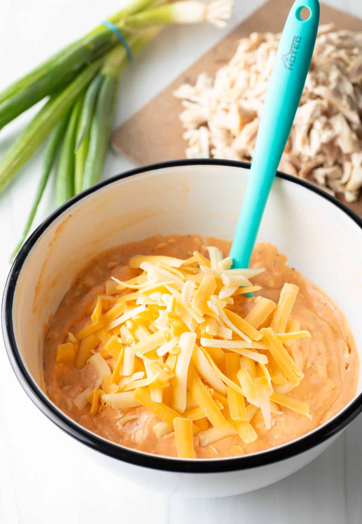 Chicken Wing Dip Recipe (VIDEO) - A Spicy Perspective