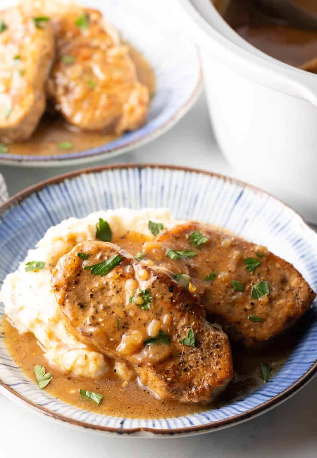 Crockpot Pork Chops And Gravy