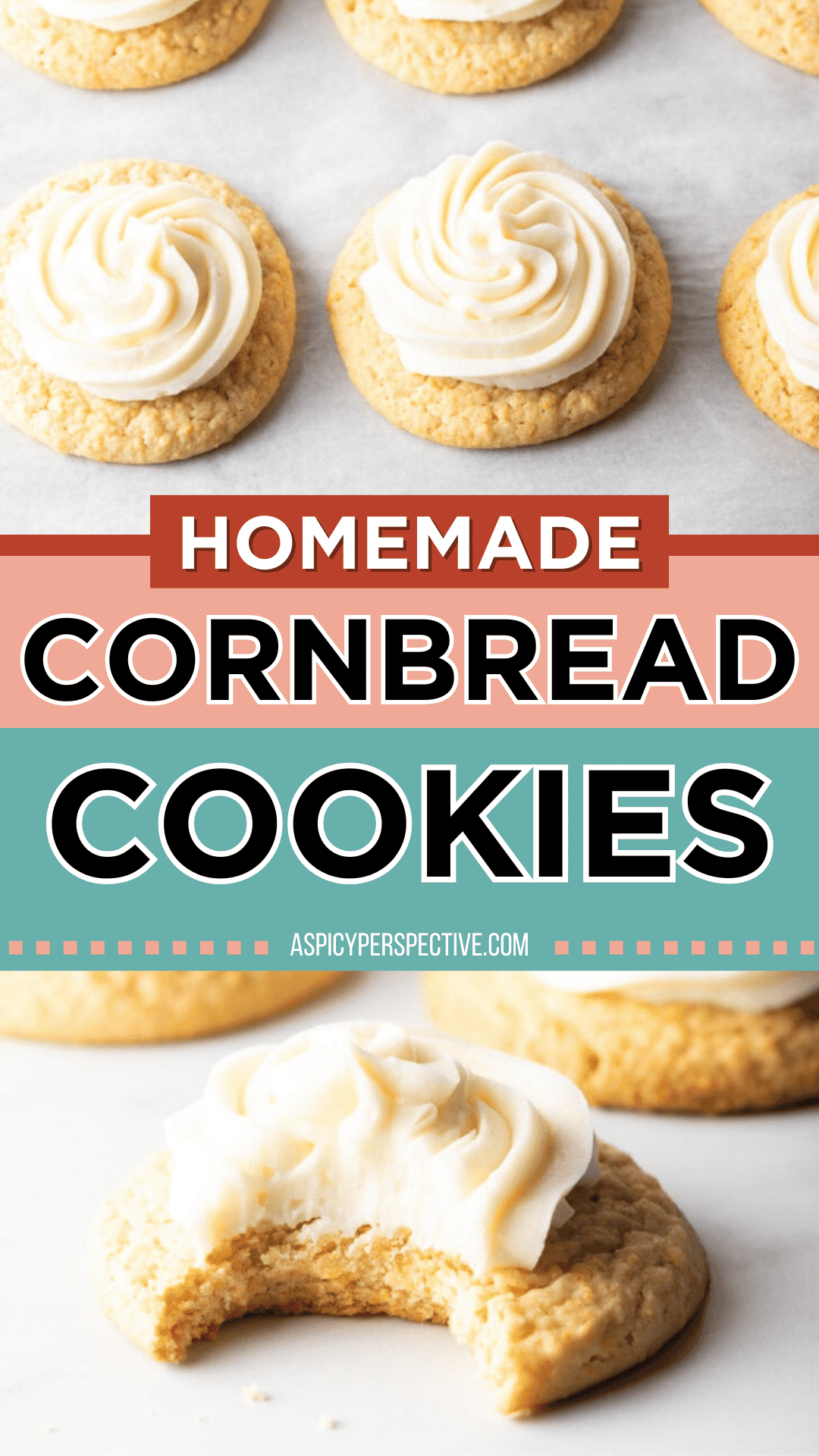 Honey Butter Cornbread Cookies - A Spicy Perspective