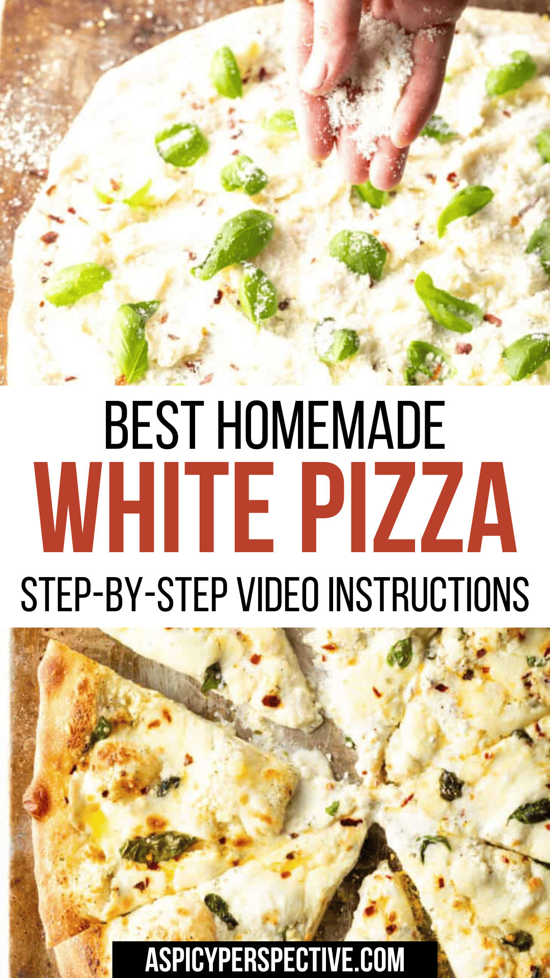 White Pizza Recipe (Pizza Bianca) - A Spicy Perspective