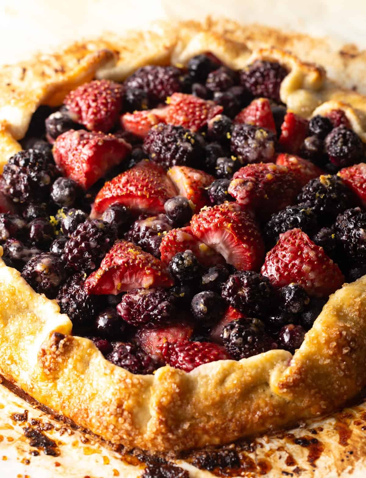 Crostata Recipe with Berries and Ricotta Cream - A Spicy Perspective