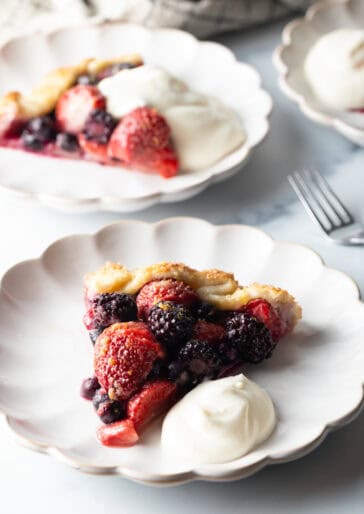 Crostata Recipe with Berries and Ricotta Cream - A Spicy Perspective