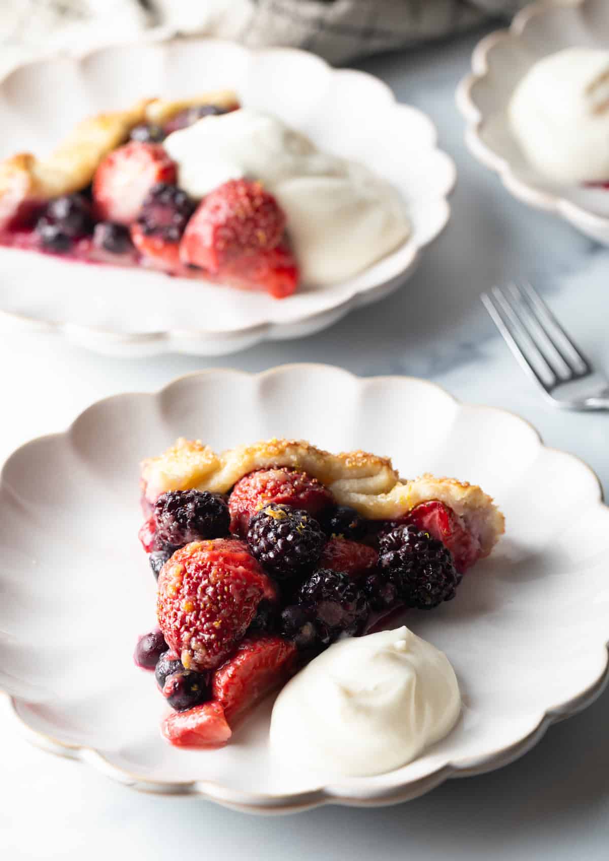 Crostata Recipe with Berries and Ricotta Cream - A Spicy Perspective