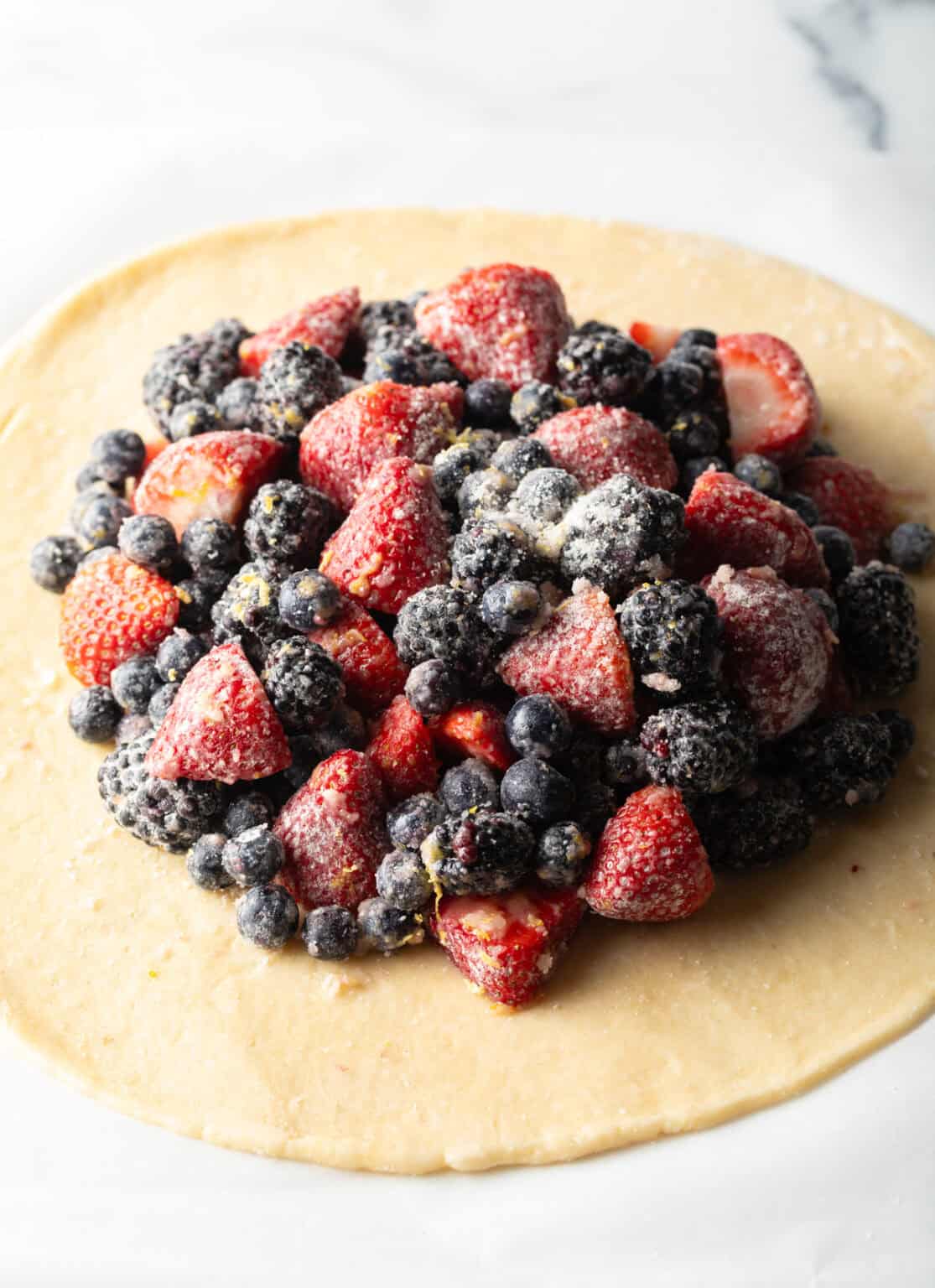 Crostata Recipe with Berries and Ricotta Cream - A Spicy Perspective