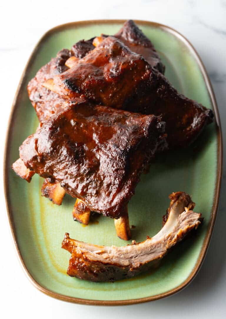 Slow Cooker BBQ Baby Back Ribs - A Spicy Perspective