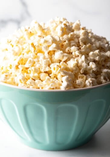 The Easiest Stovetop Popcorn (with Ghee!) - A Spicy Perspective