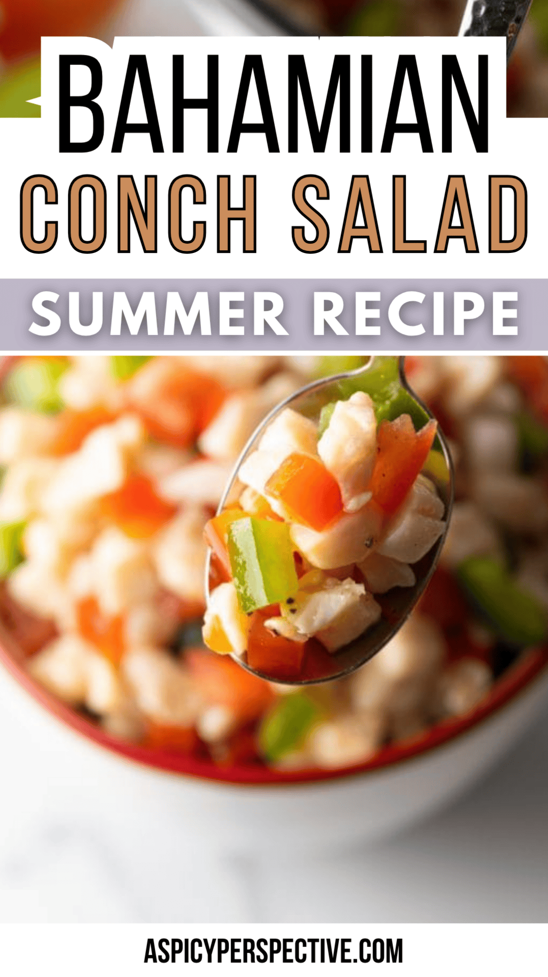 Bahamian Conch Salad Recipe - A Spicy Perspective